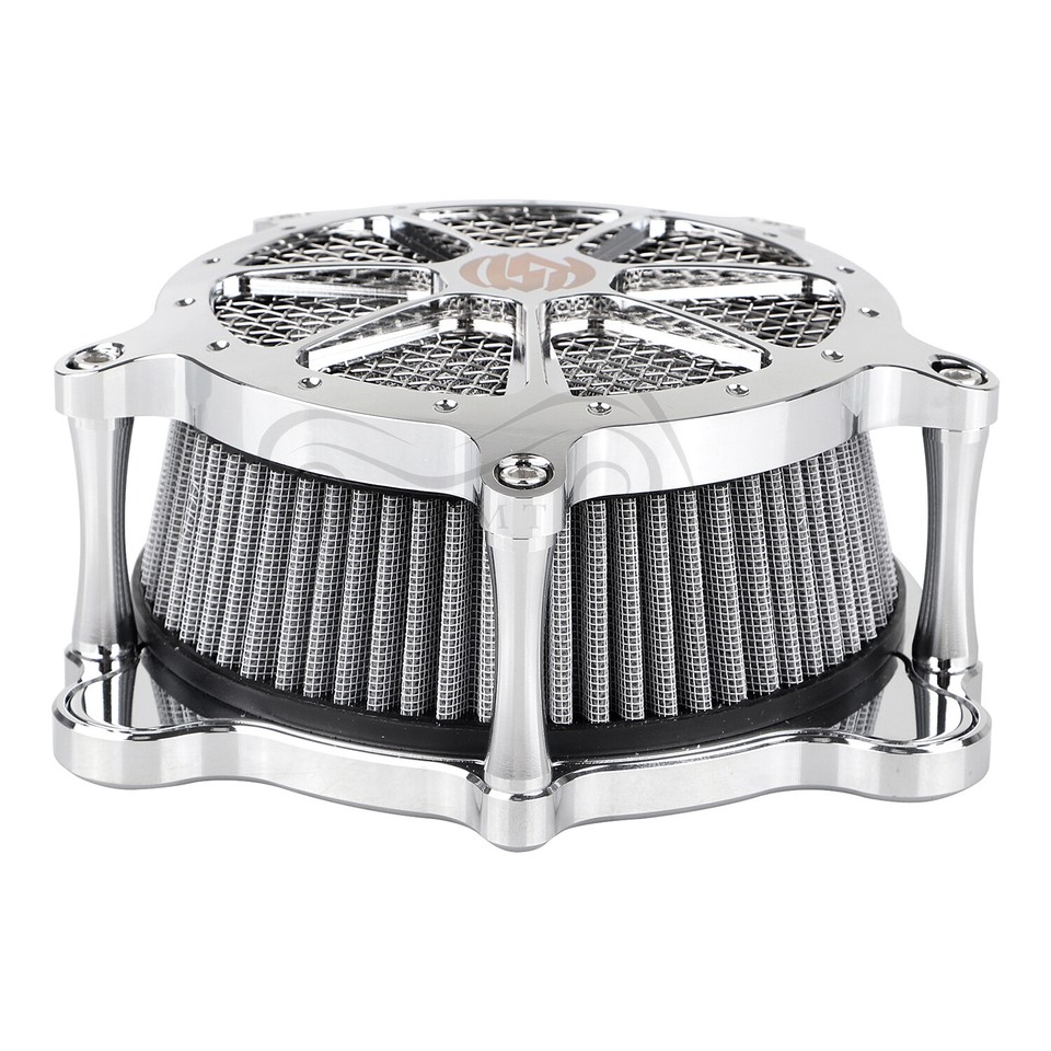 Air Cleaner Gray Intake Filter For Harley Road Glide King Softail ...
