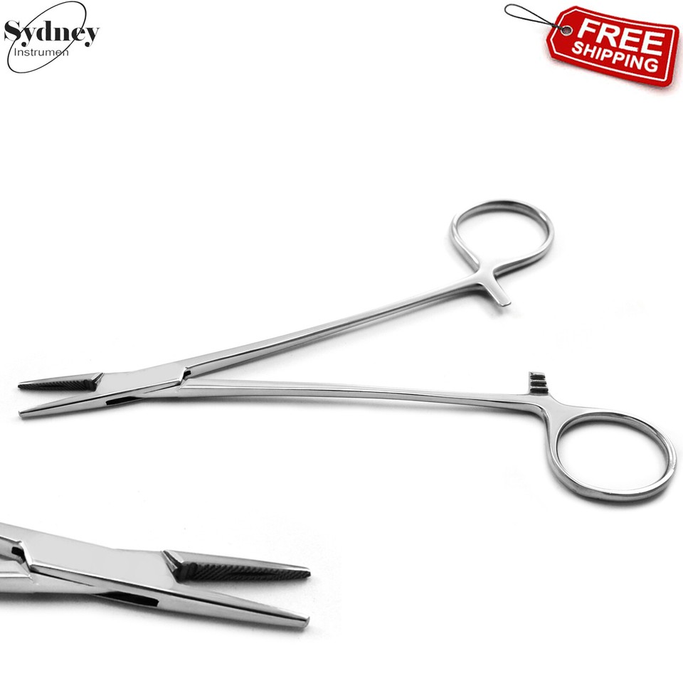Surgical Crilewood Needle Holder Driver Locking Forceps 16cm ...