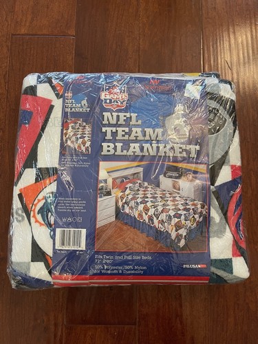 NIP Vintage NFL Team Blanket Fits Twin & Full Size Beds The Northwest ...