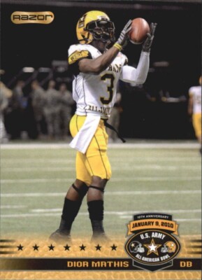 2010 Razor Army All-American Bowl #83 Dior Mathis | eBay