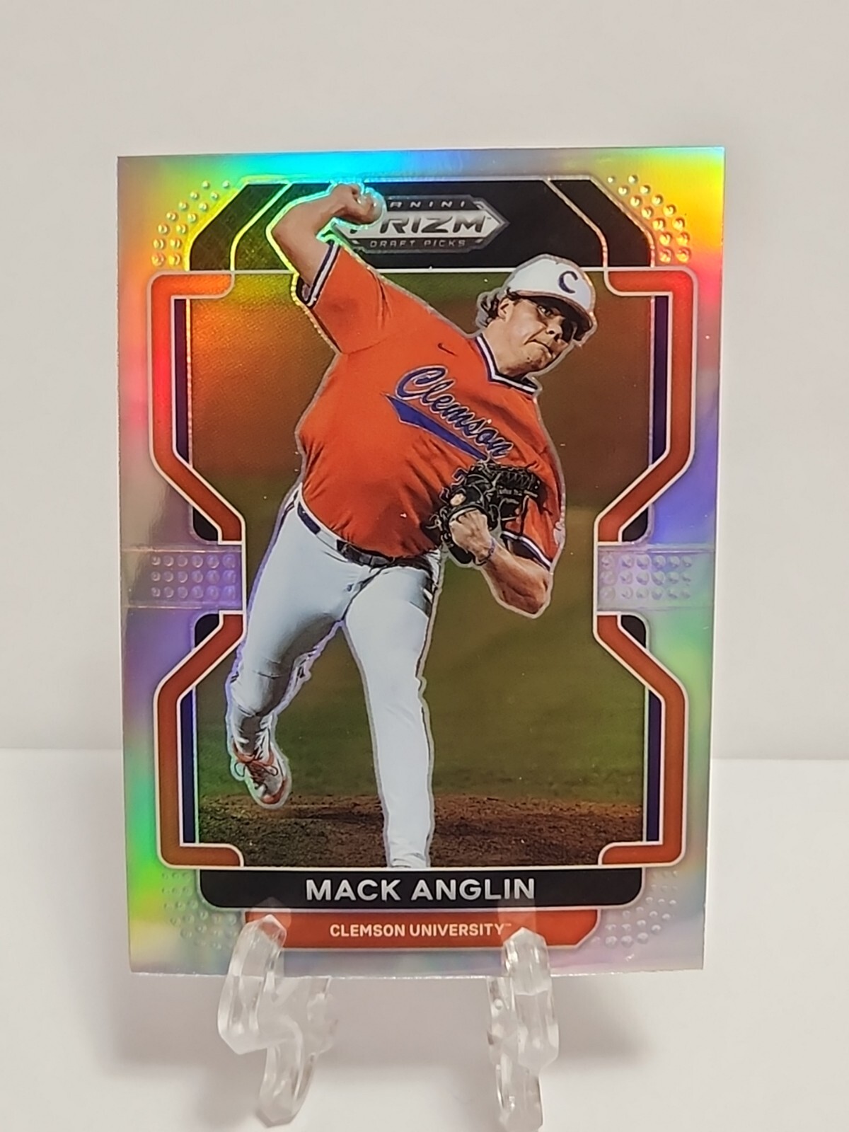 2022 Prizm Draft Picks Mack Anglin Silver Prizm Parallel #PDP205 ...