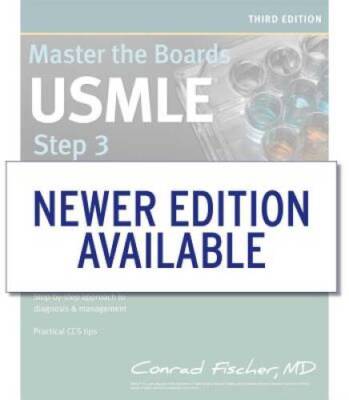 Master the Boards USMLE Step 3 - Paperback By Fischer MD, Conrad - GOOD ...