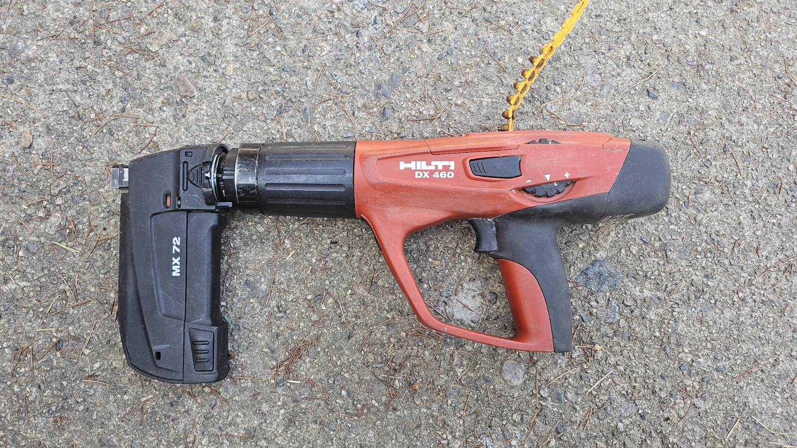 Hilti DX 460-MX Fully Automatic Powder-Actuated Fastening Tool (370448 ...