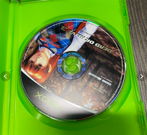 Microsoft Xbox Software DEAD OR ALIVE 3 With Strategy Guide Tested Used ...