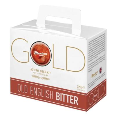 Muntons Gold Old English Bitter 3kg 40 pint 23L 5% ABV - Homebrew ...