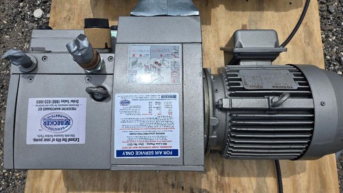 Becker KDT 3.80 Rotary Vane Compressor, 1331 Hours | eBay