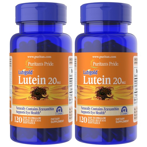 Premium Lutigold Lutein Carotenoid 20mg with Zeaxanthin for Men and ...