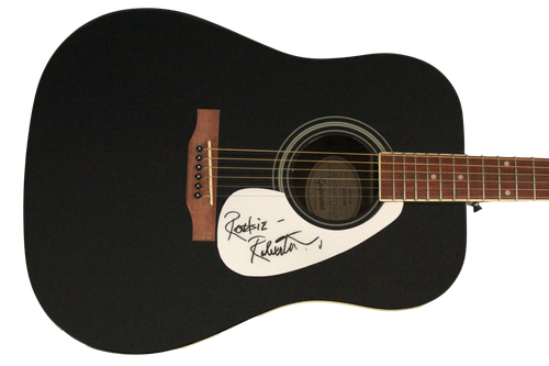 Robbie Robertson The Band Signed Autograph Gibson Epiphone Guitar w ...