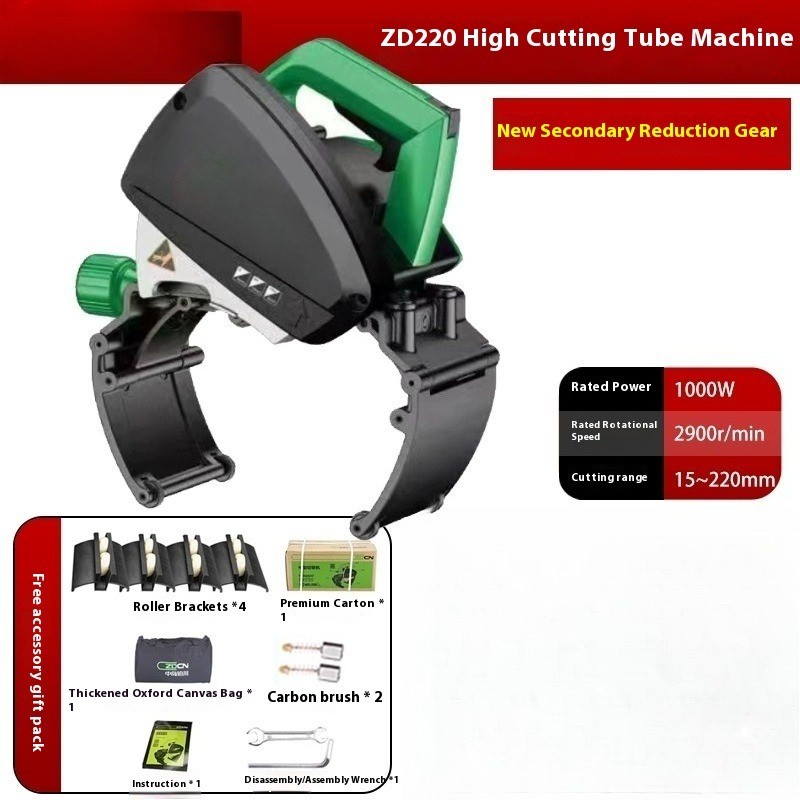 Electric Pipe Cutting Machine Handheld Round Pipe Cutting Machine | eBay