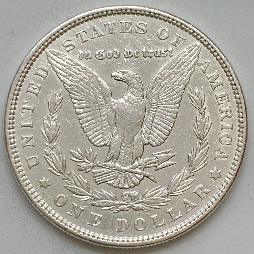 1885 AU $1 Morgan Silver Dollar U.S. Authentic Coin 90% Silver *E328 | eBay