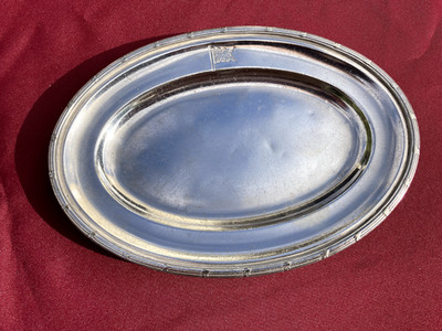 Silverplate Union Steamship Company Small Elliptical Platter Dish 200 X ...