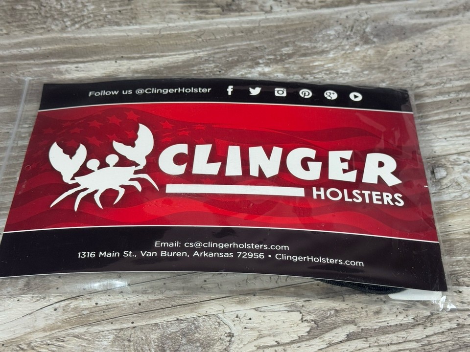 Clinger Holster Comfort Cling Magazine Holster Sticky Gell Padded | eBay