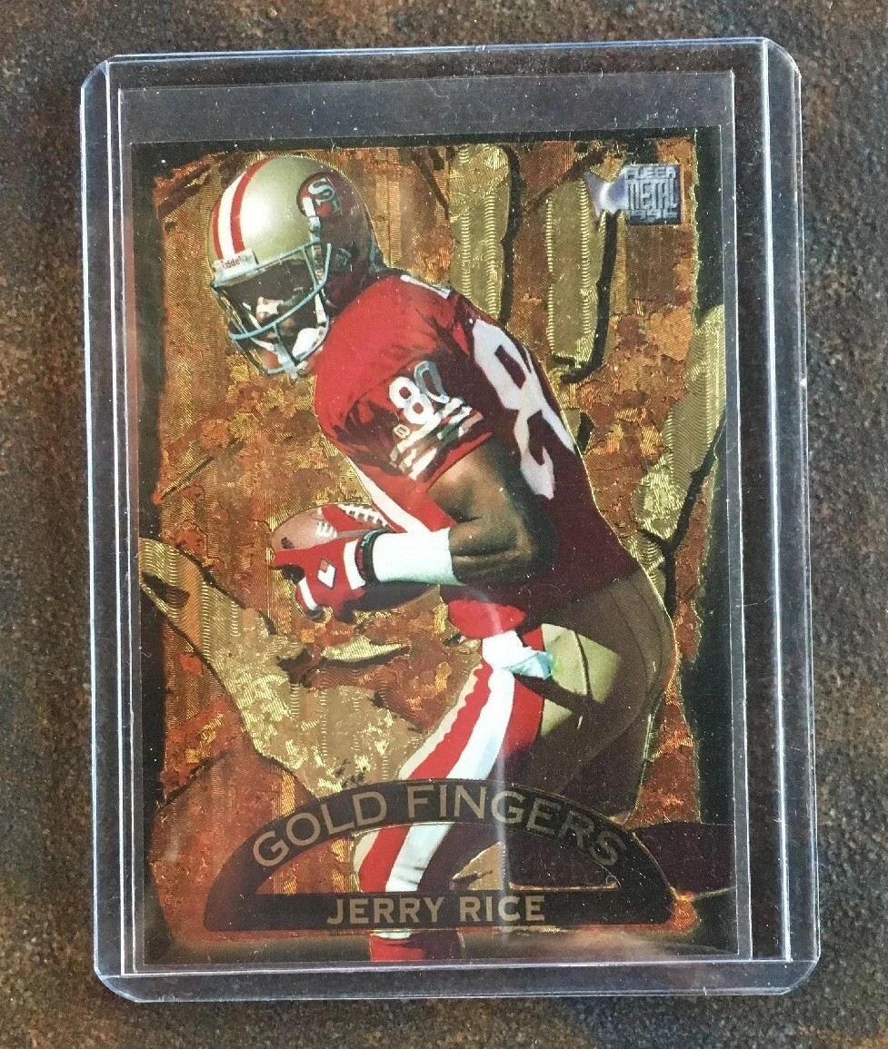 1996 Pinnacle Jerry Rice Gold-Fingers #6-insert 💰 | eBay