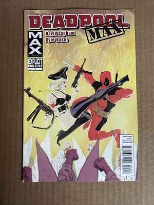 DEADPOOL MAX #3 MARVEL COMICS (2011) EXPLICIT CONTENT KYLE BAKER | eBay