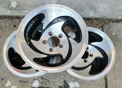 American Racing Sawblade style Chevy or gmc 5 lug truck rims 15x8 ...