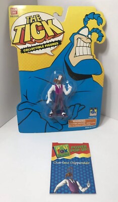 1994 The Tick “Chairface Chippendale” Action Figure & Pop Up Card ...