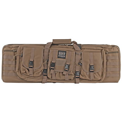Bulldog Cases Tactical Double Rifle Case 37 Inch Tan Nylon Durable ...