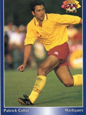 CARTE FOOT - OFFICIAL FOOTBALL CARDS 1955 - N° 102 - PATRICK COLLOT ...