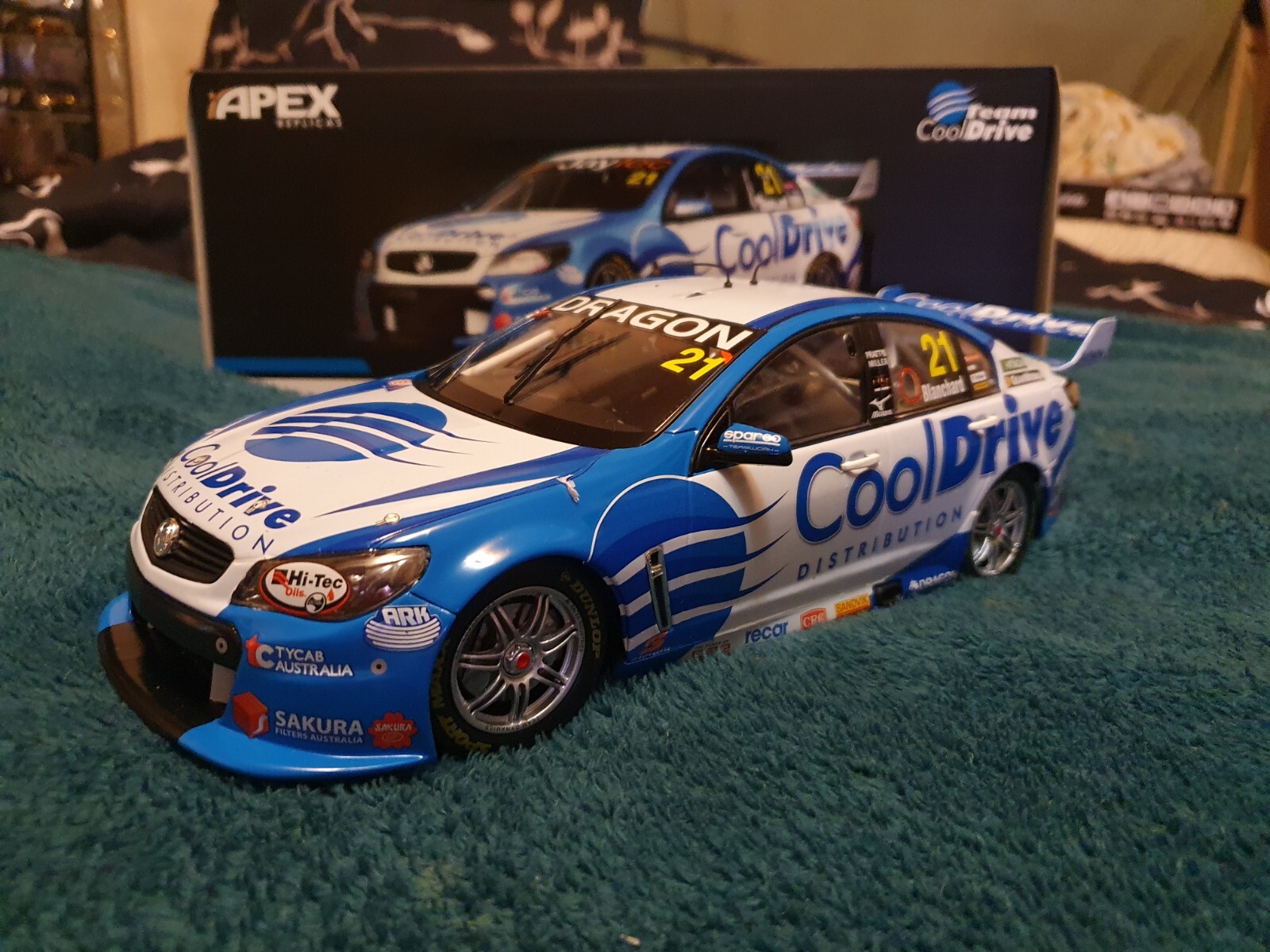 1/18 2016 Tim Blanchard, Team Cooldrive VF Commodore. | eBay