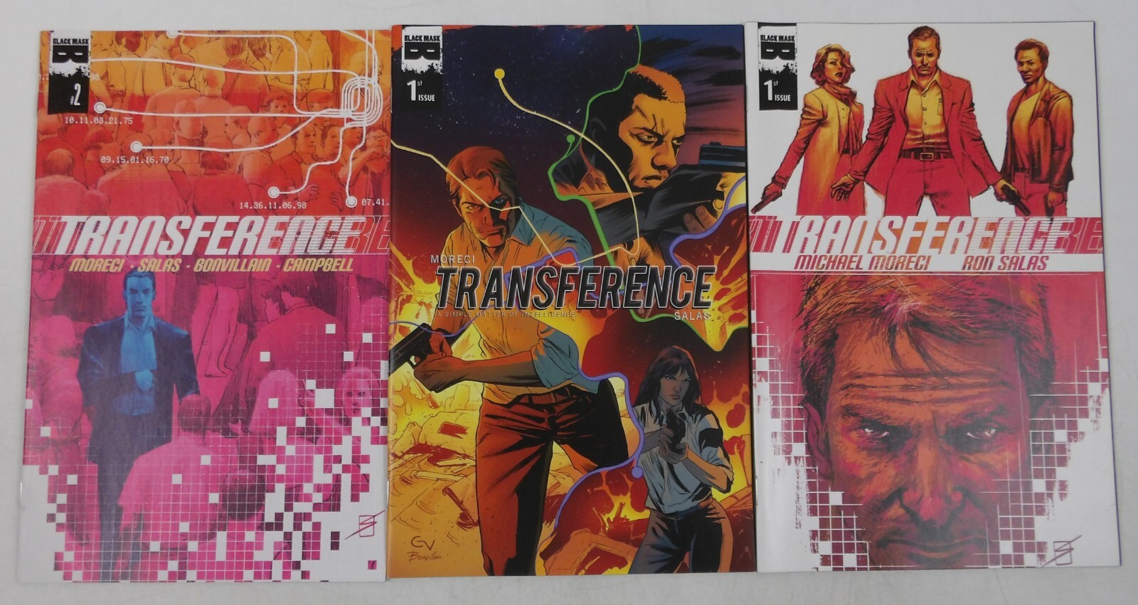 Transference #1-2 VF/NM complete series + variant - Ben Templesmith ...