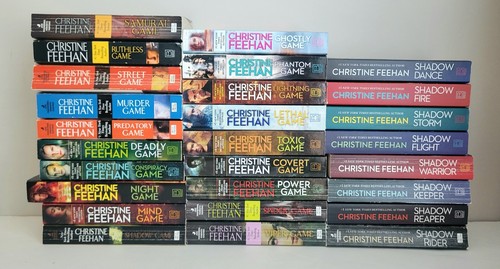 Christine Feehan Complete Series GhostWalker 1 to 19 Shadow Riders 1 to ...