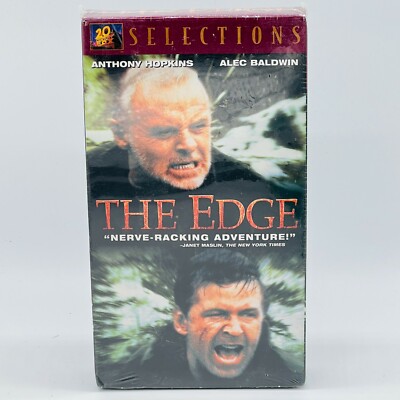 The Edge Anthony Hopkins, Alec Baldwin (VHS, 1998) New & Sealed ...