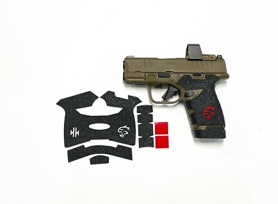 HANDLEITGRIPS SANDPAPER TACTICAL GUN GRIP Wrap for Springfield Hellcat ...
