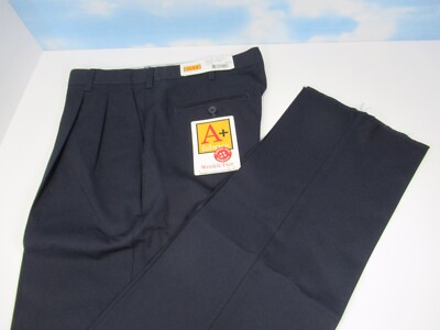 A+ by SAI MENS Pants 7004 NAVY SIZE 33 W33 L37 SCHOOL UNIFORM NOT ...