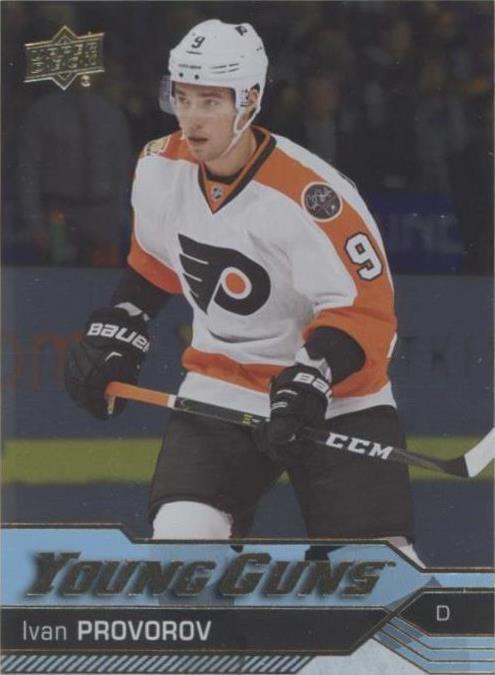 2016-17 Upper Deck - Young Guns Ivan Provorov #214 Silver Foil (RC) for ...