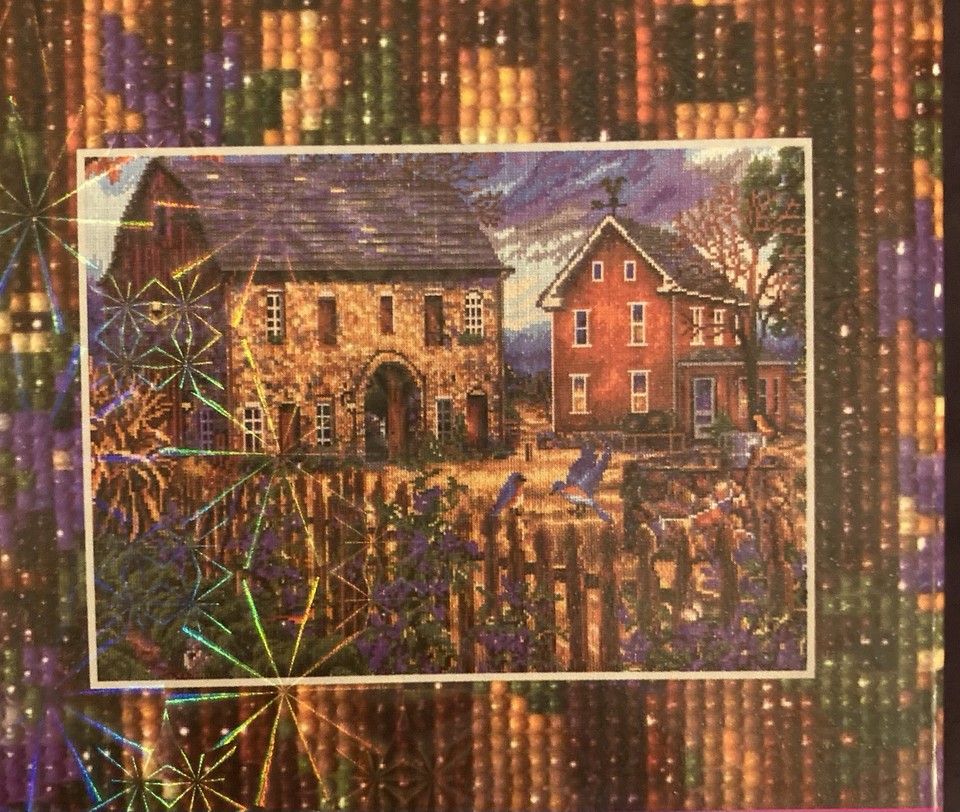 Diamond Art Club DIY Art Kit the Bluebirds' Song by Chuck Pinson, 22 ...