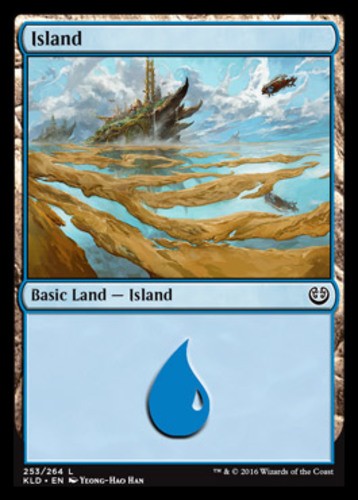 Basic Lands 10 MTG Island (253) - Foil, NM-Mint, English Kaladesh | eBay