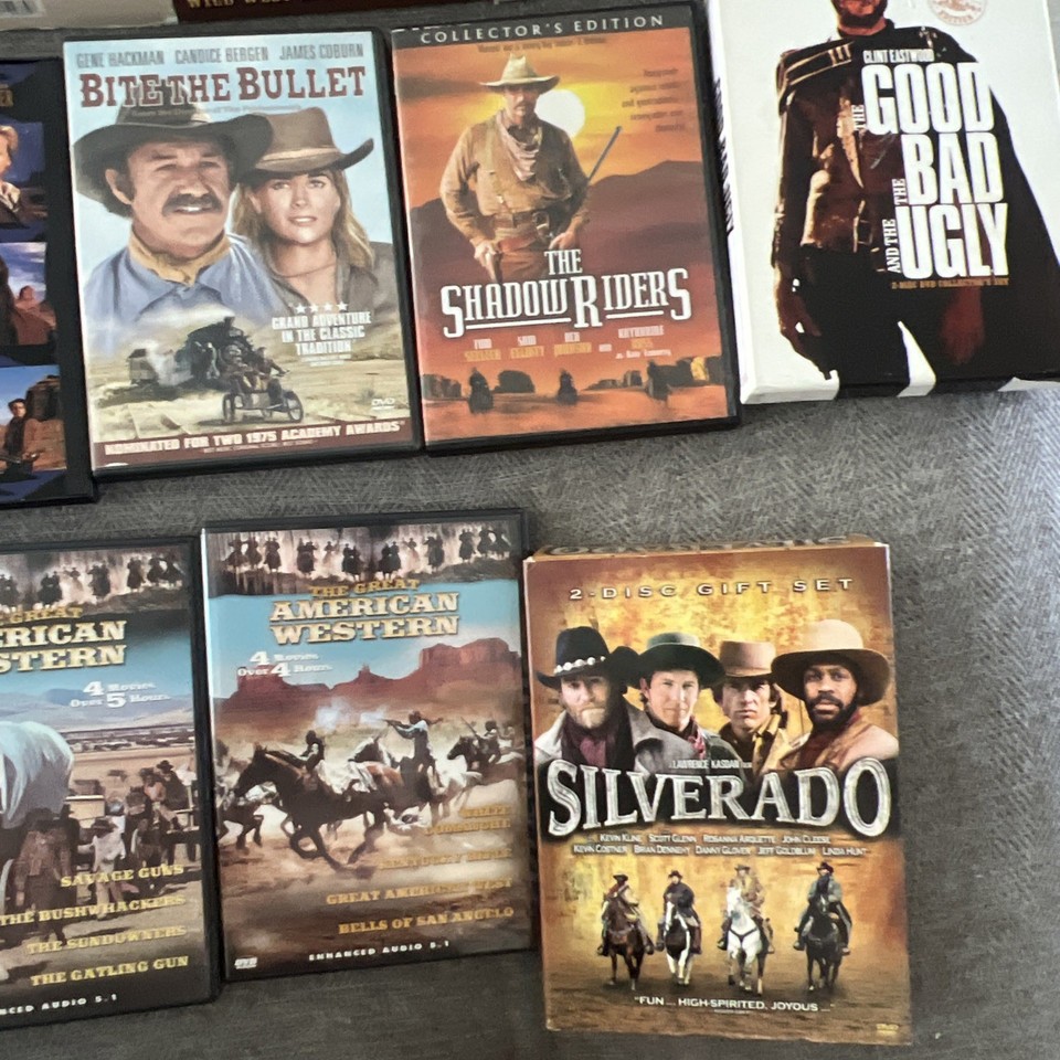 16 Western DVD Movie lot (41 Movies in total) | eBay
