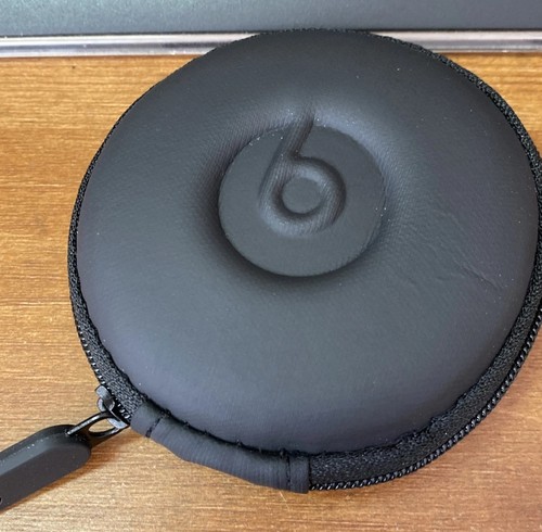 Monster Beats Earbuds Headphones Round Travel Case Powerbeats UrBeats ...