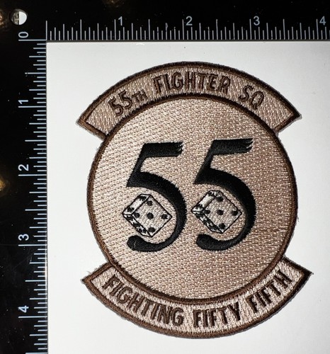 OIF OEF USAF 55th Fighter Squadron Fighting Fifty Fifth Patch | eBay