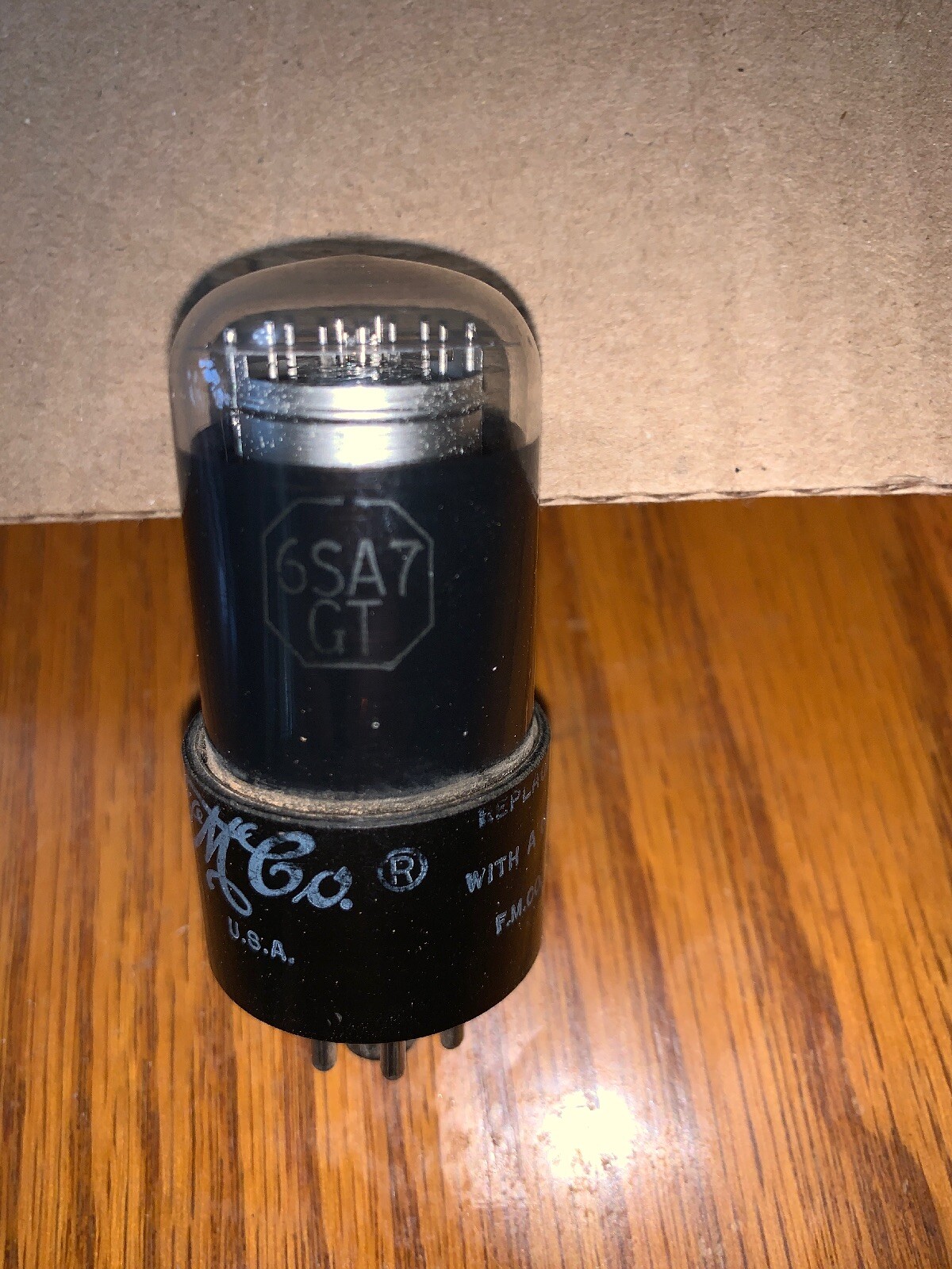 6SA7 Ford Motor Company (FoMoCo) vintage vacuum tube 6SA7GT Tested Good ...