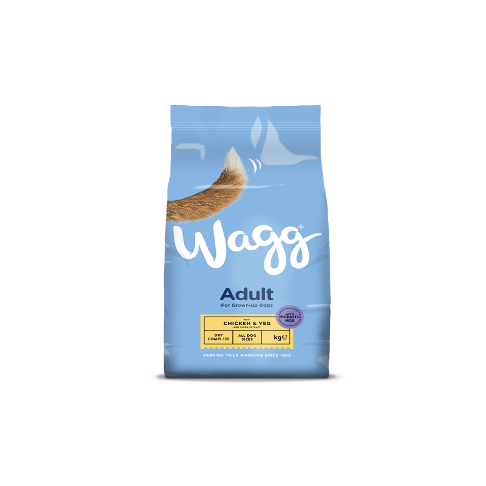 WAGG COMPLETE ADULT CHICKEN 1kg, 2kg, 4kg 12kg : Dry Dog Food bp ...