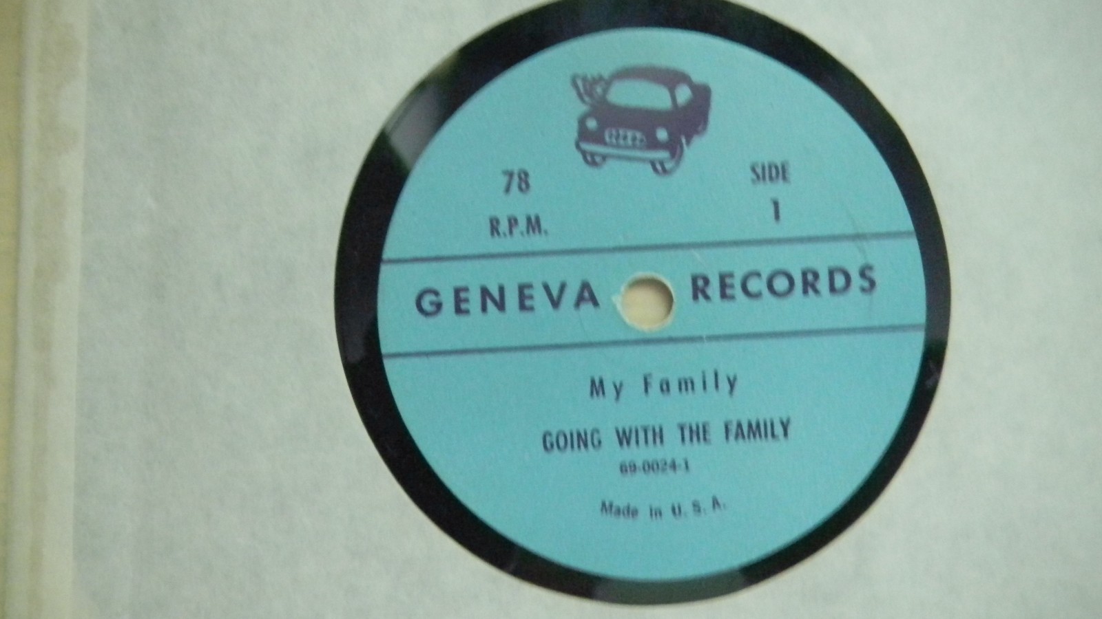 Geneva Records For Children's Hour 4 Record Set MY FAMILY 78rpm 1958 | eBay