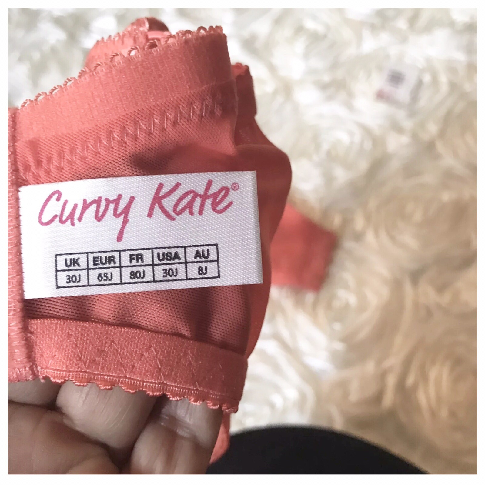 Curvy Kate Dreamcatcher Balconette Underwire Melon Orange Bra 2301 Size ...