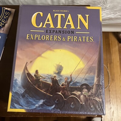 Explorers & Pirates Expansion Settlers of Catan Board Game NIB ...