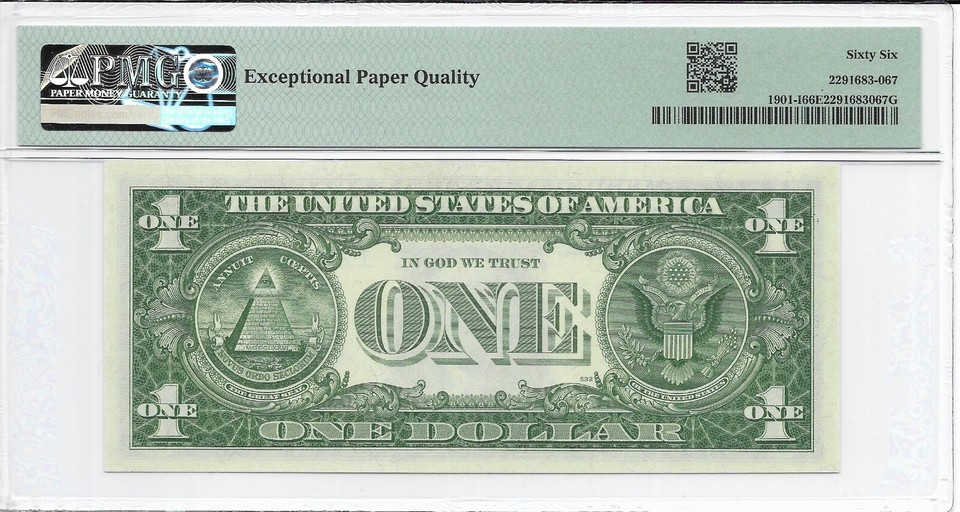 1963A $1 MINNEAPOLIS FRN. PMG GEM Uncirculated 66 EPQ Banknote. | eBay