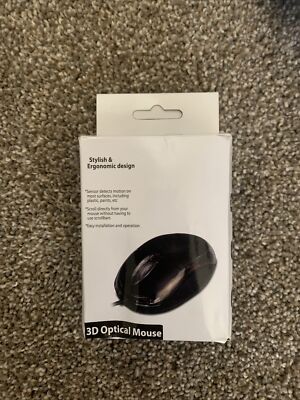 New PC/Laptop/Desktop USB 3D Optical Scroll Wheel Mouse Mice Black | eBay