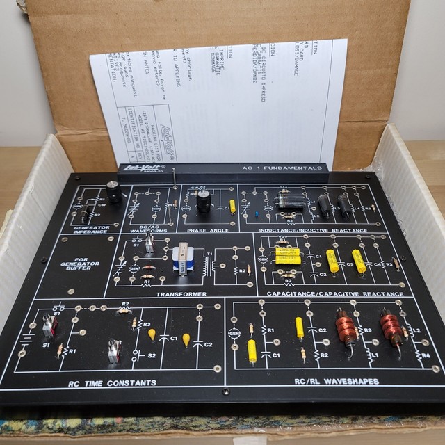 Lab-Volt AC 1 Fundamentals 91003-20 Board for sale online | eBay