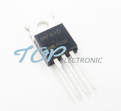 10PCS IRF610PBF IRF610 MOSFET N-CH 200V 3.3A TO-220AB Good Quality | eBay
