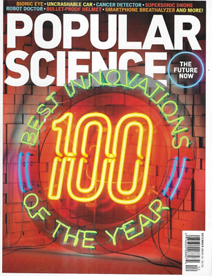 Popular Science Magazine 100 Best Innovations of the Year Bionic Eye ...
