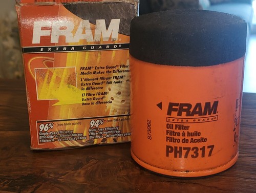 FRAM OIL FILTER PH7317 OD 2.688/ID 20mm X 1.5mm TH'D | eBay