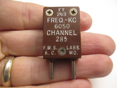 6050 KC kHz FT-243 Radio Quartz Crystal TESTED | eBay