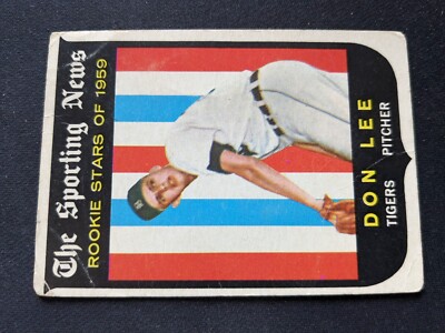 1959 Topps Baseball Card # 132 Don Lee - Detroit Tigers (GD) | eBay