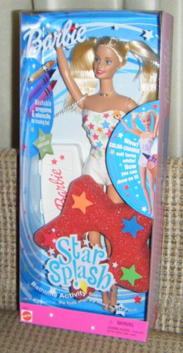 2000 STAR SPLASH BARBIE DOLL MIB Mattel #29260 Bathtime Activity Set | eBay