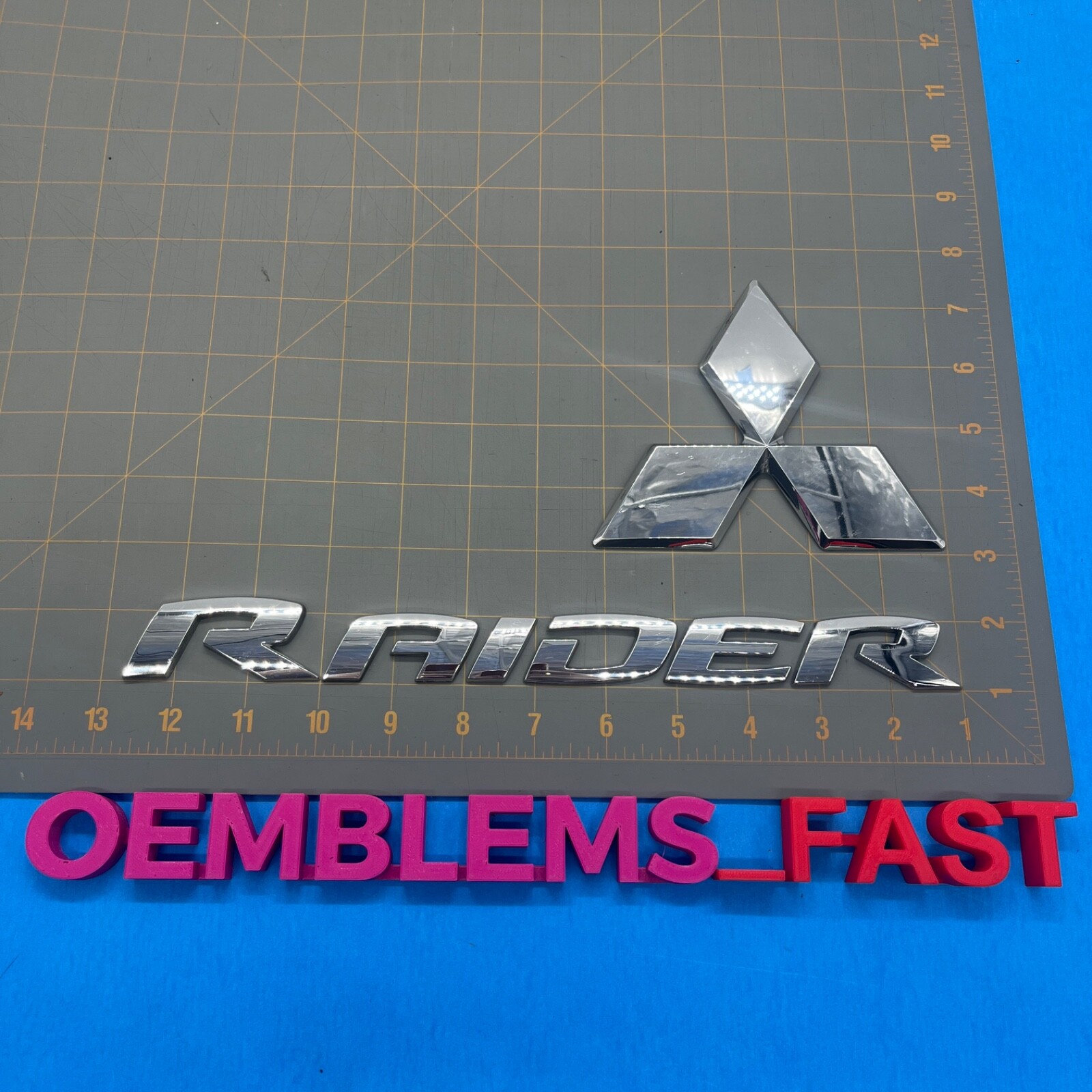 2006-09 Mitsubishi Raider OEM Factory Chrome Rear Tailgate Tail Gate ...