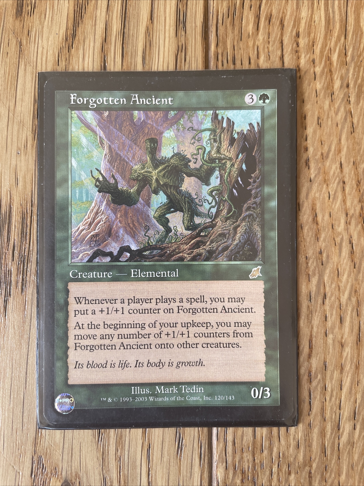 FORGOTTEN ANCIENT Scourge MTG Green Creature — Elemental RARE | eBay